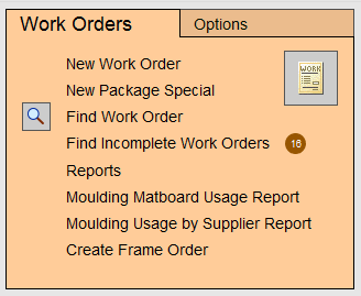 Work Order Overview